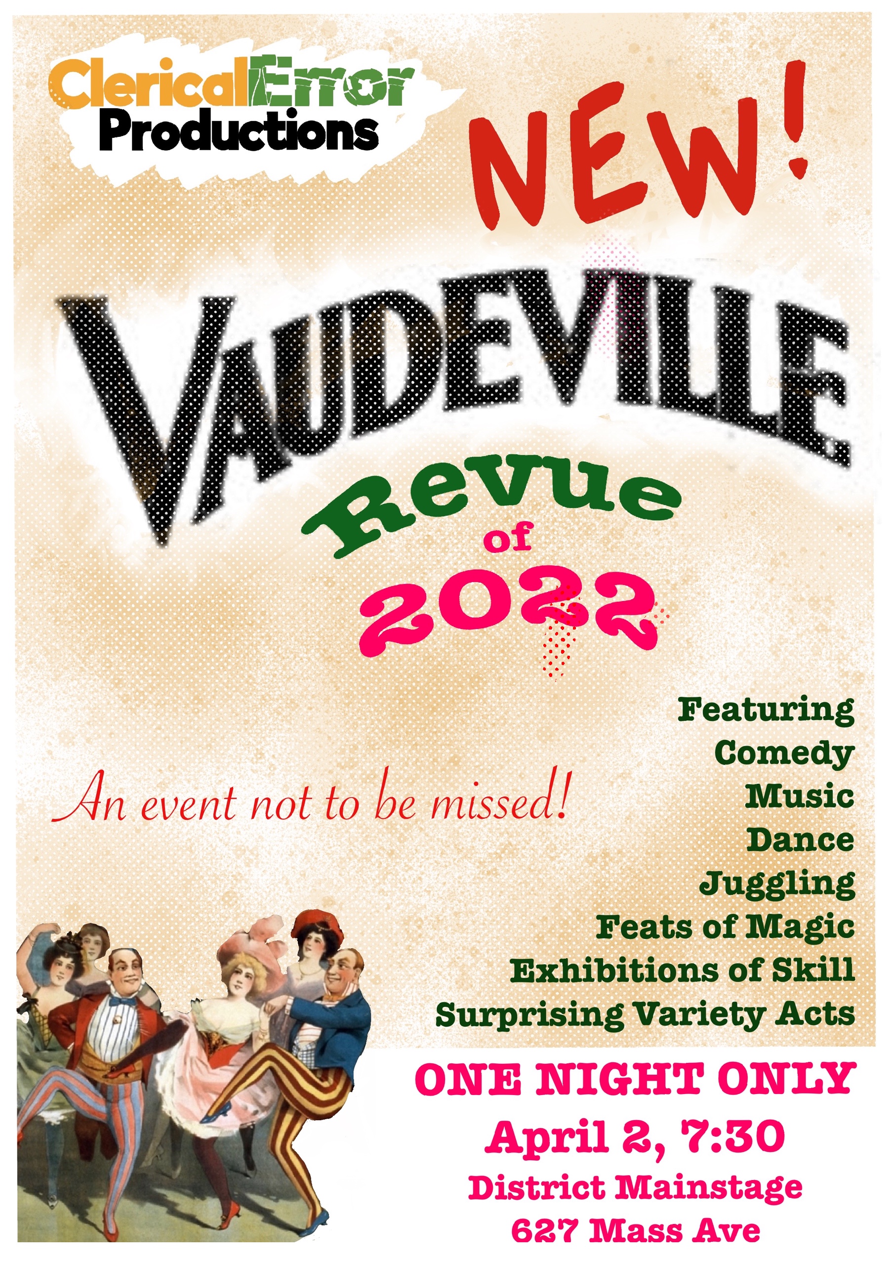 Our Shows - Clerical Error Productions