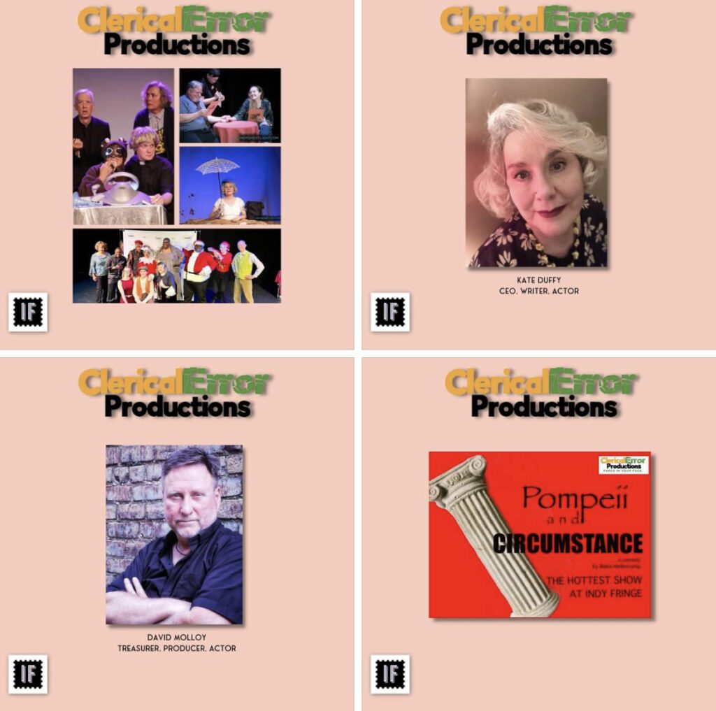 Clerrical Error Productions Home Page - Clerical Error Productions